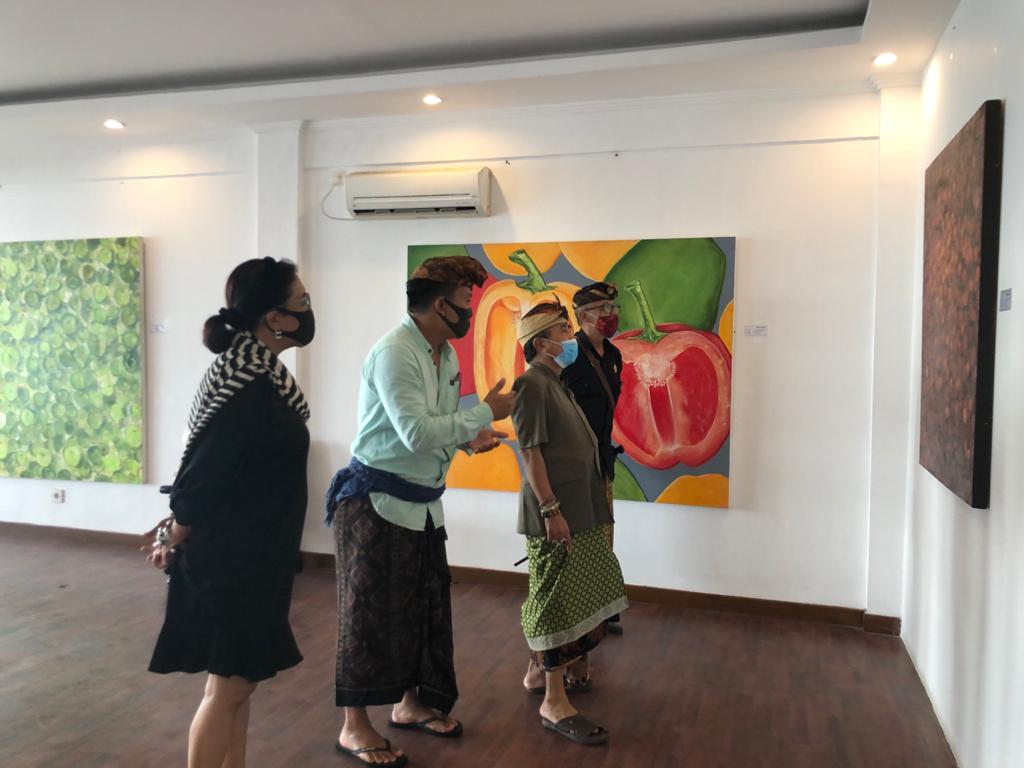 Karya Lukis Surya Darma di Konderatu, Diapresiasi Pecinta Seni